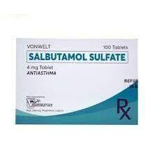Salbutamol Sulfate 4mg Tablet 1's price in the Philippines | MedsGo ...